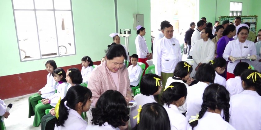 School Health Week :Commemorative Activities held at BEHS 1, Taunggyi ...