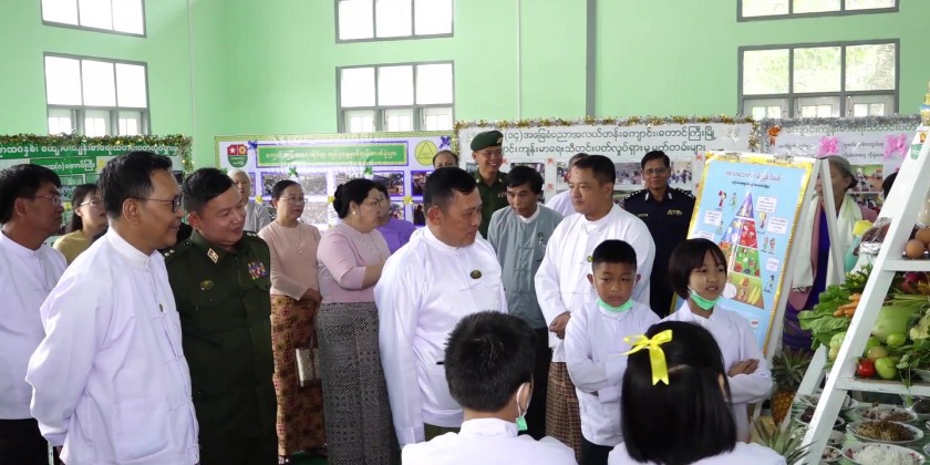 School Health Week :Commemorative Activities held at BEHS 1, Taunggyi ...