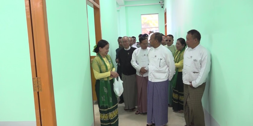Opening of New Office Building: Shan State CM attended opening of new ...