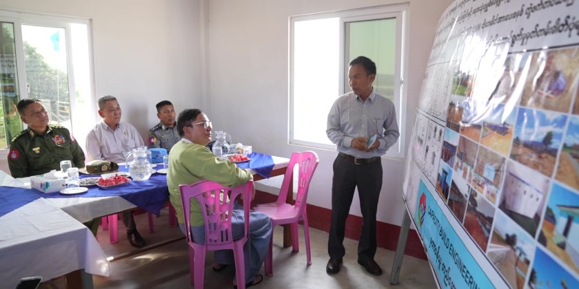 Irrigation Facility: Solar-Powered Generator installed for river water ...