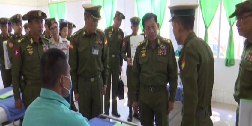 Inspection tour in Western Command: Measures for military affairs ...