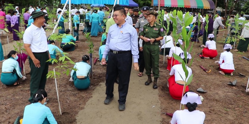 Tree Planting Ceremony: An event to commemorate Myanmar Women’s Day ...