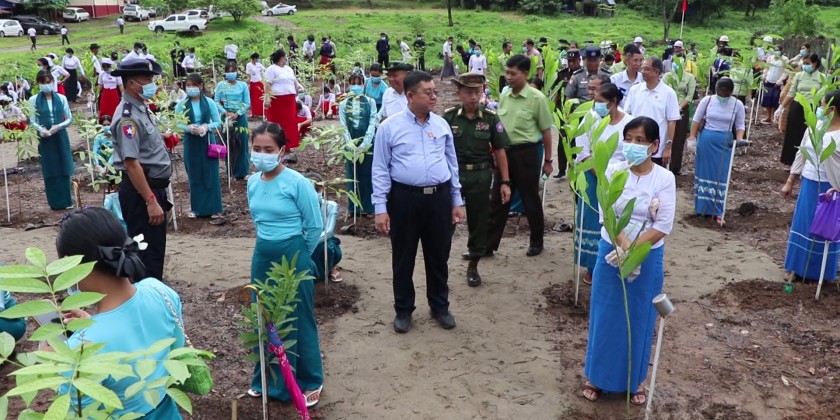 Tree Planting Ceremony: An event to commemorate Myanmar Women’s Day ...