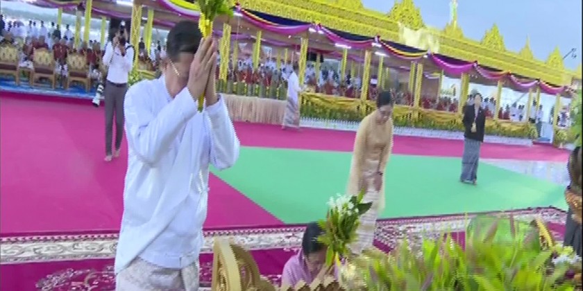 Gala ceremonies: held Consecration ceremony of Maravijaya Buddha Image ...