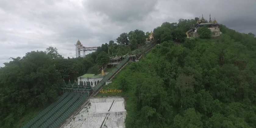 Mann Shwe Sett Taw Pagoda: Teeming with pilgrims on Waso full-moon day ...