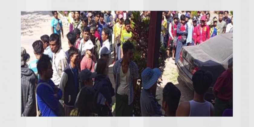 Returning home: Locals around Lay Kay Kaw returned home | Myanmar ...