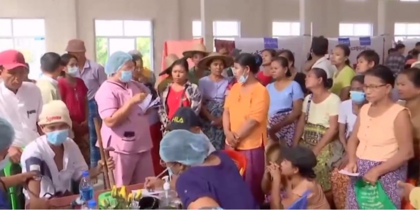 River-going hospital vessel: Mobile Medical team provided medical ...