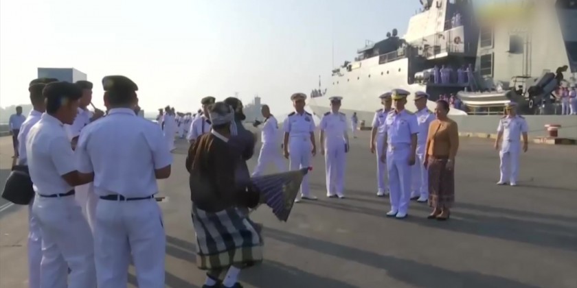 Naval Visit: Royal Thai Naval delegation arrives Yangon | Myanmar ...