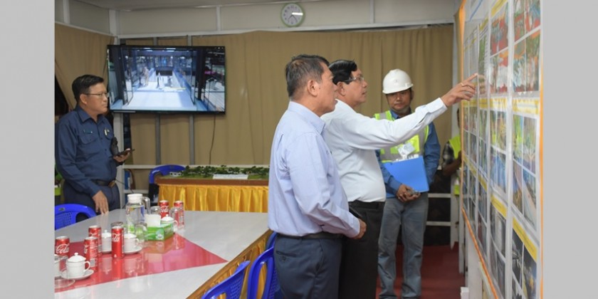 Road Safety: Progress of Underpass construction in Yangon Region ...