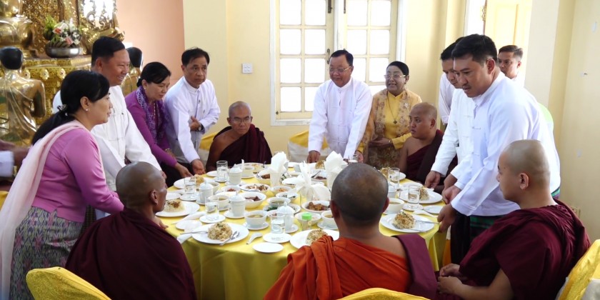 Taking temporary monkhood: MoC Union Minister attended the ceremony ...