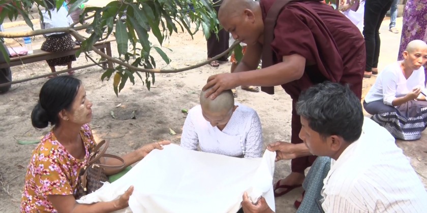 Taking temporary monkhood: MoC Union Minister attended the ceremony ...