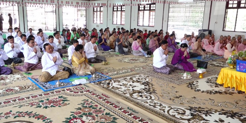 Taking temporary monkhood: MoC Union Minister attended the ceremony ...