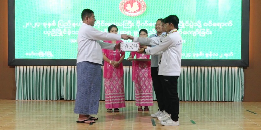 Sports Sector: Victorious Sepak Takraw Teams honoured in Mon State ...