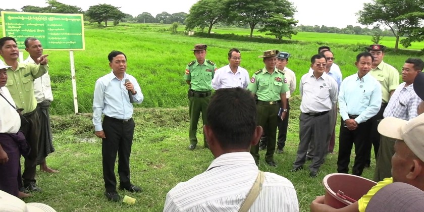 Inspection of rice cultivation field: NPT Council Chairman inspected ...