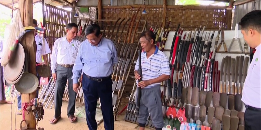 MSME Development: Inspection at textile industry and MSMEs in Mdy ...