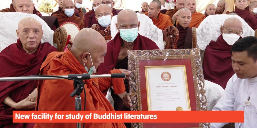 Propagation of Sasana: New facility for study of Buddhist literatures ...