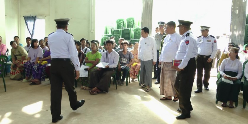 NRC Issuance: Union Minister makes inspections in Mawlamyine | Myanmar ...