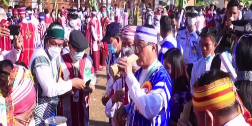 Flag hoisting: Kayin national flag hoisting ceremony held | Myanmar ...