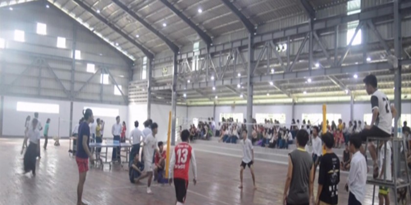 Inspection tour: MoST Union Minister inspected universities in Taungoo ...