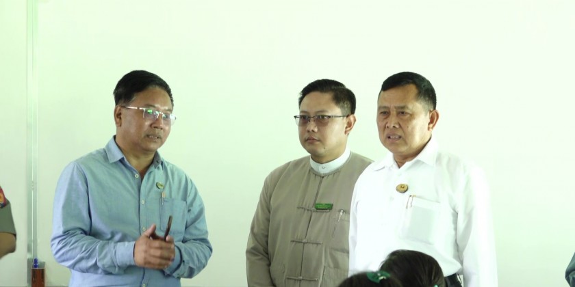 Inspection of schools: Shan State CM inspected schools in Danu region ...