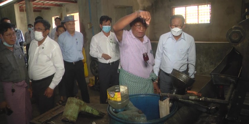 Agriculture Development: Seed Farm inspected, and meeting with farmers ...