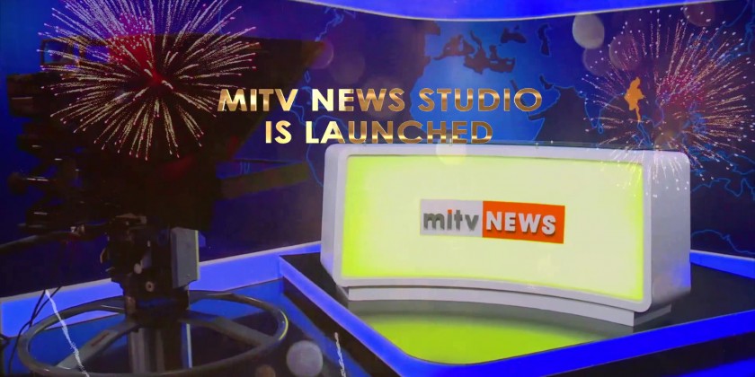 Launching of News Studio: MITV launches new design of News Studio ...