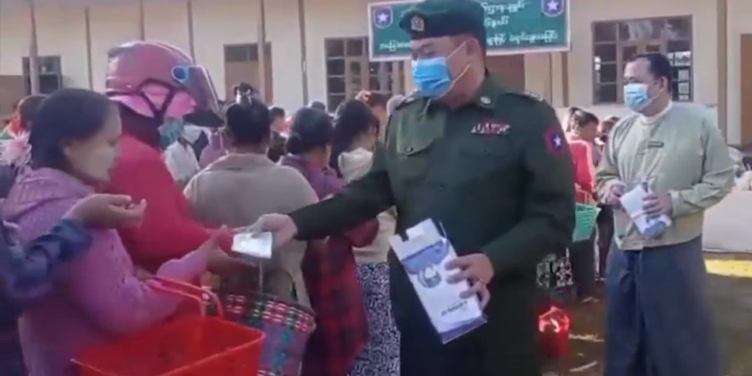 COVID-19 Prevention: Vaccination Programme and Mask Campaign | Myanmar ...