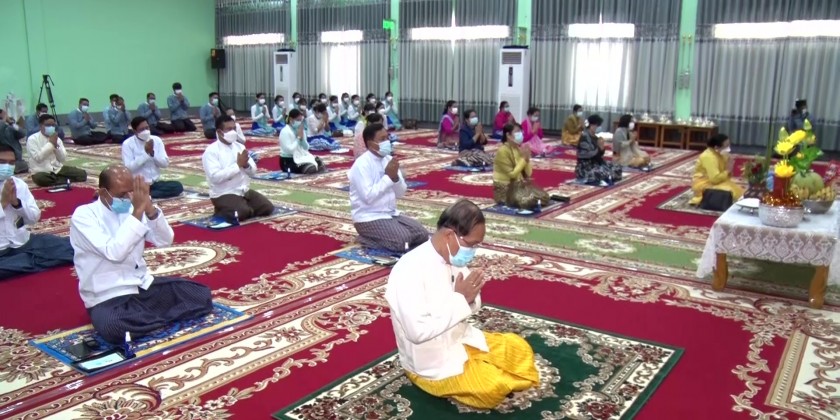 Kathina robe offering: MoRC held Kathina robe offering ceremony ...