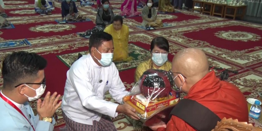 Kathina robe offering: MoRC held Kathina robe offering ceremony ...