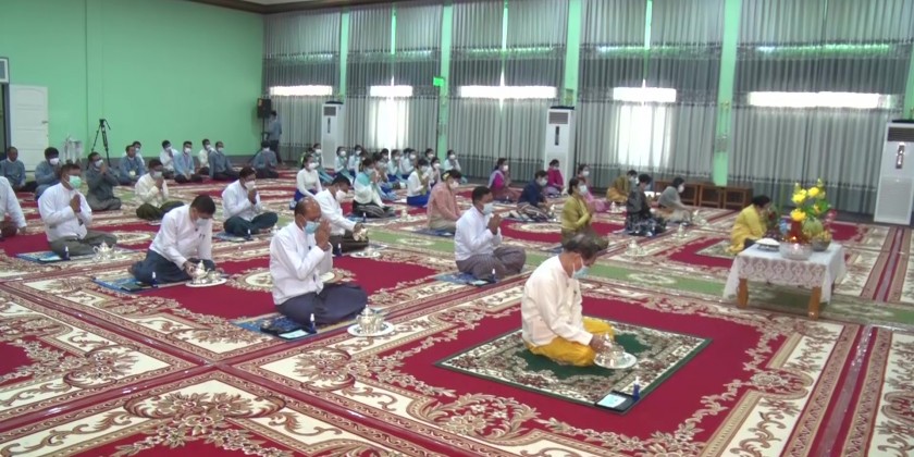 Kathina robe offering: MoRC held Kathina robe offering ceremony ...