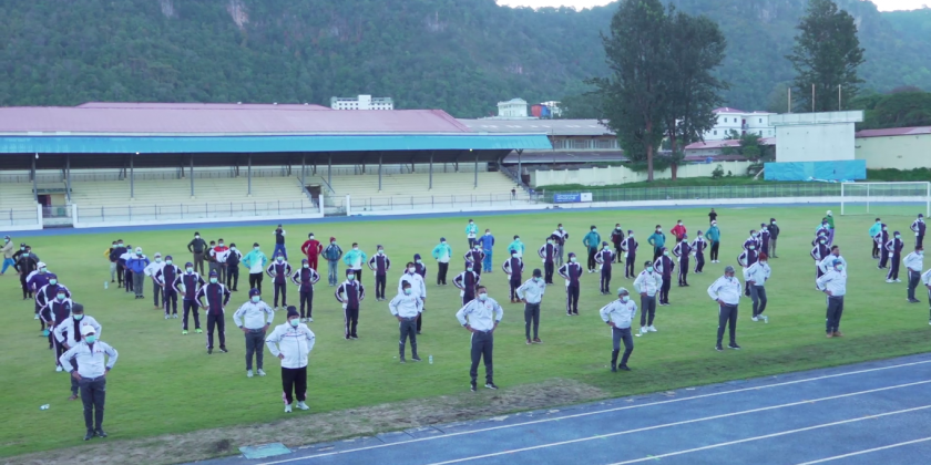 December Mass Walk:Mass Walk and Sports Competition held in Taunggyi ...