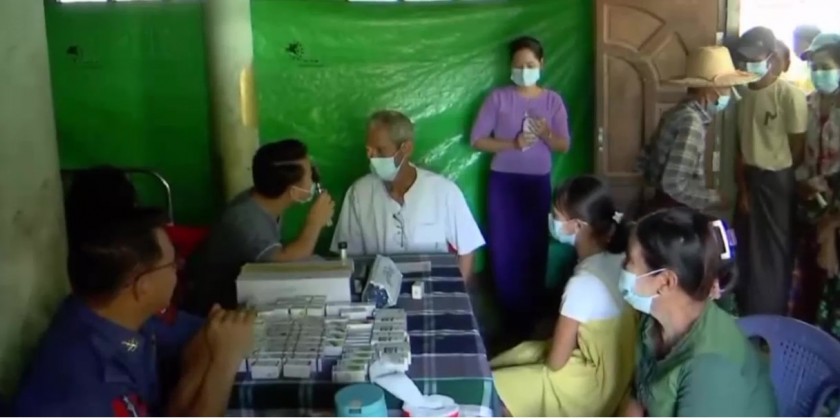 River-going hospital vessel: Mobile Medical team provided medical ...