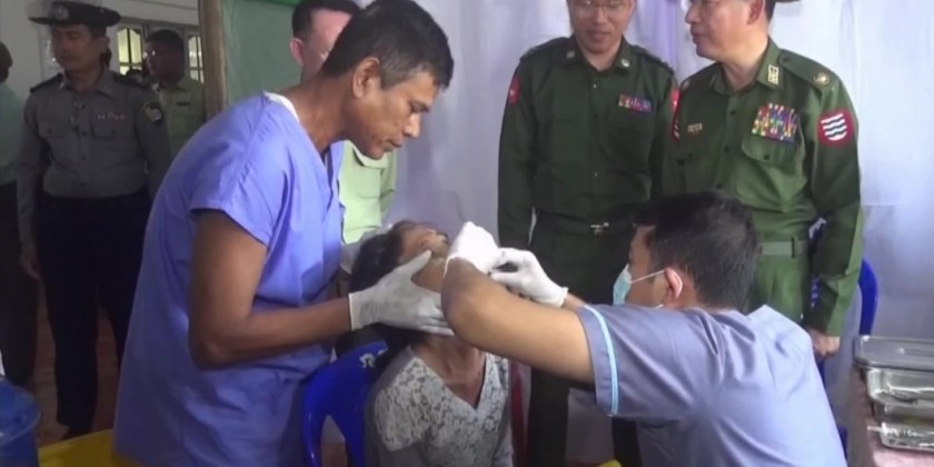 River-going hospital vessel: Mobile Medical team provided medical ...