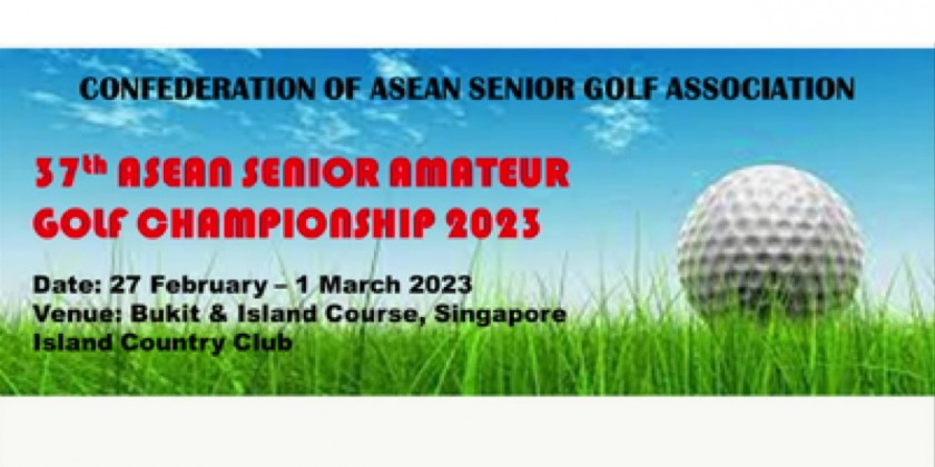 7th Member Country: Myanmar involves in ASEAN Senior Amateur Golf ...