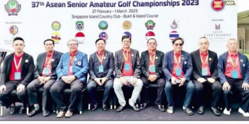 7th Member Country: Myanmar involves in ASEAN Senior Amateur Golf ...