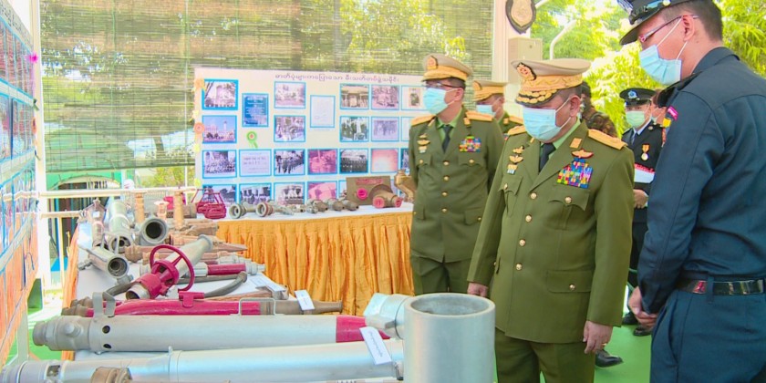 Diamond Anniversary: Myanmar Fire Services Department Marks 75th ...