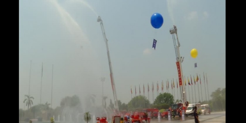 Myanmar Fire Brigade Day: 77th anniversary celebration in Nay Pyi Taw ...