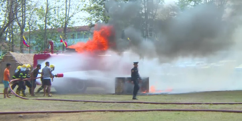 Myanmar Fire Services Day: Kachin State Government holds ceremony on ...