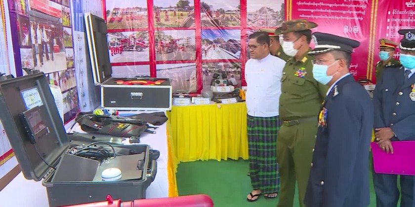 Myanmar Fire Services Day: Kachin State Government holds ceremony on ...