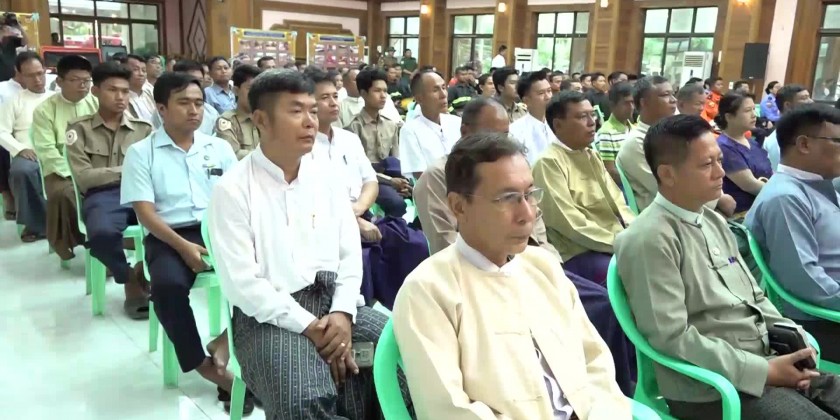 78th Anniversary: Myanmar Fire Brigade Day Ceremony in Sittwe | Myanmar ...