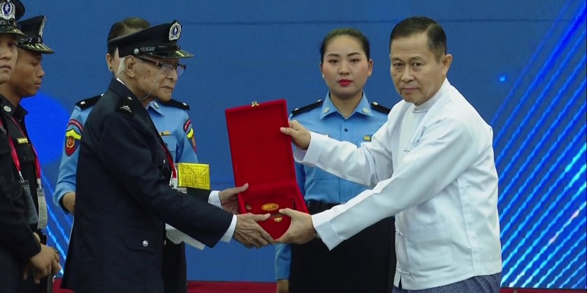 Myanmar Fire Brigade Day: VSG attends ceremony to mark 78th Anniversary ...