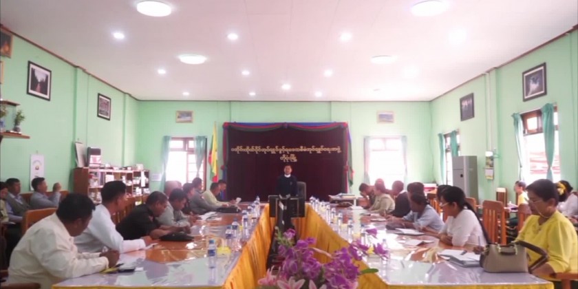 SAC Member in Shan State: Provision of aid for rebuilding monasteries ...