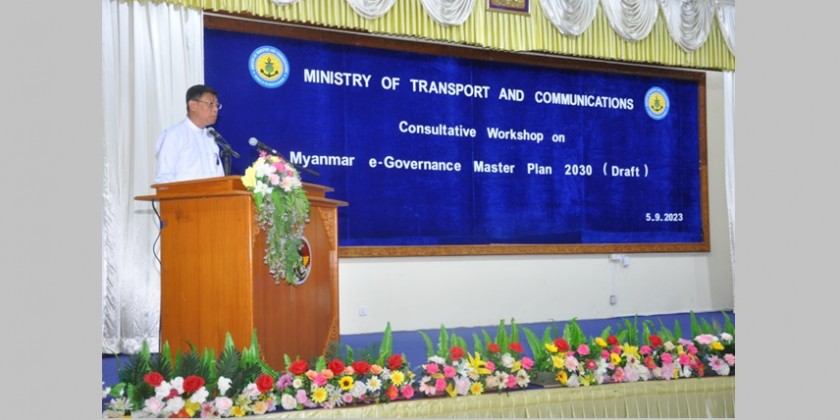 Consultative Workshop: Myanmar e-Governance Master Plan 2030 (Draft ...