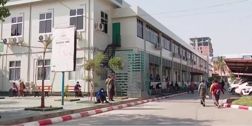 Free health care services: 550-Bed Hospital (Mandalay) giving treatment ...