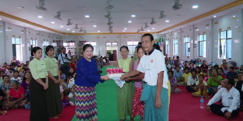Tour in Myitkyina: SAC member oversees relief measures in Myitkyina ...