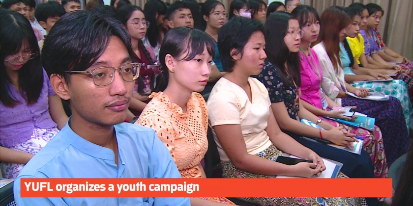 Round Table: Talk YUFL organizes a youth campaign | Myanmar ...