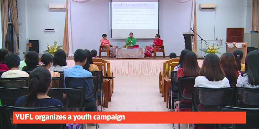 Round Table: Talk YUFL organizes a youth campaign | Myanmar ...
