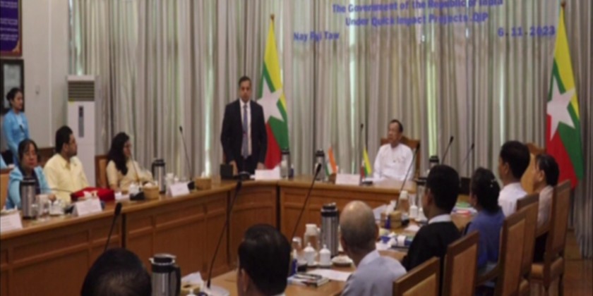 Quick Impact Projects (QIP): Myanmar-India sign MoU under (QIP ...