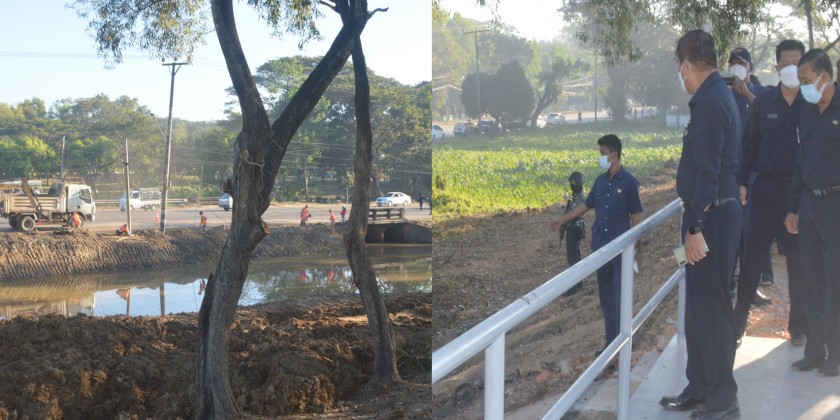 Progress in Mingaladon Township: YCDC Chairman Looks Into Regional ...