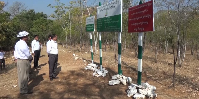 Inspection of reforestation efforts: MoNREC UM inspected the ...